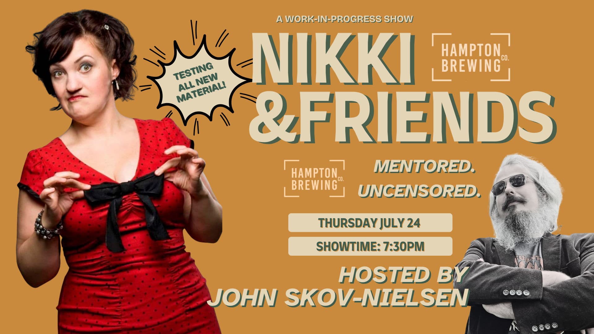 Hampton Brewing Co. Presents: Nikki & Friends (Work-In-Progress)